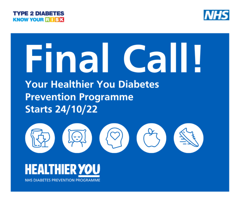 Healthier You – NHS Diabetes Prevention Programme – Bosvena Health